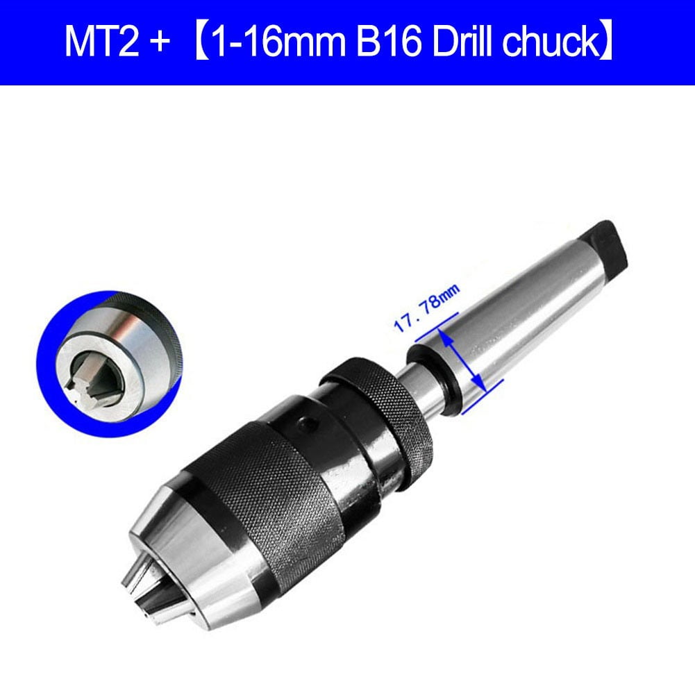 MT2 R8 shank B10-B22 For Morse Drill Chuck Lathe CNC machine self ...