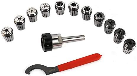 MT2 Shank Chuck Tool, MT2 Shank ER32 Chuck with 11 PC Collets Set ...