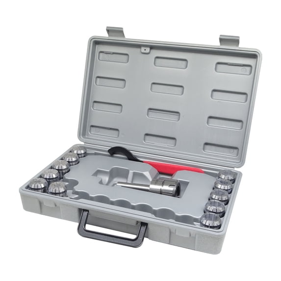 MT2 Shank ER32 Chuck with 11 pc Collet Set, 1/8" - 3/4" by 16th ...