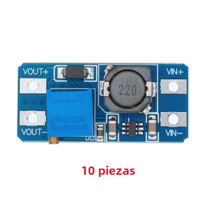 MT3608 DC-DC 2A Voltage Regulator Boost Module with Micro USB 2V-24V to ...