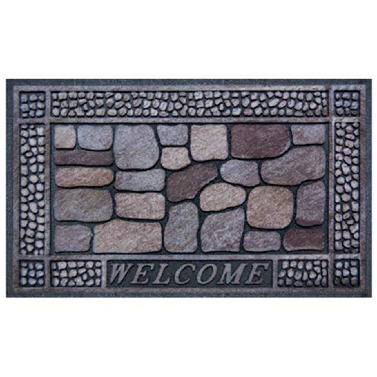 MT5000712 18 x 30 in. Cobblestone Welcome Mat - Walmart.com