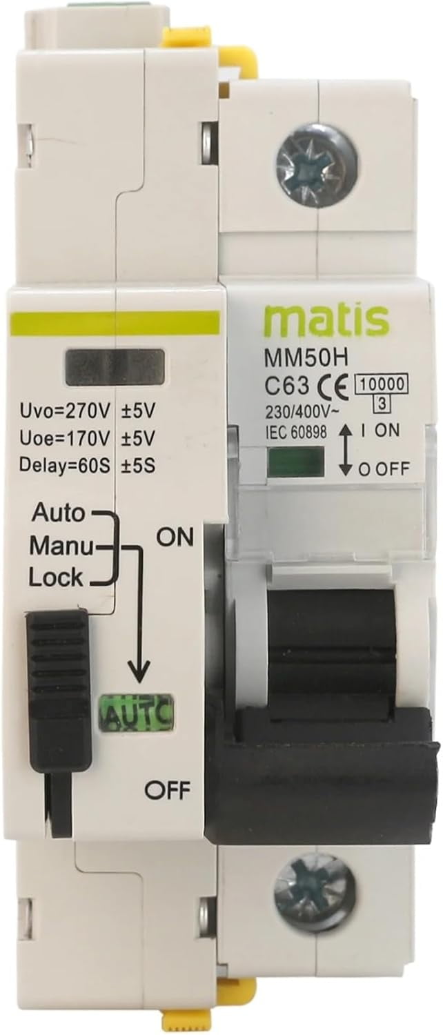 MT53UV Over Under Voltage Protection auto recloser with 1P MCB ...