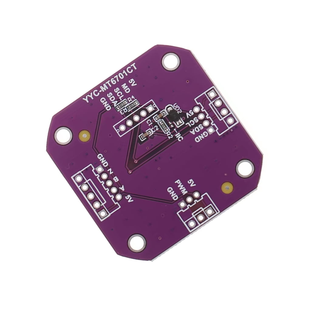 MT6701 360 Degree Rotation Detection Encoders Module For 3.3V 5V Systems And I2C SPI Interfaces ...