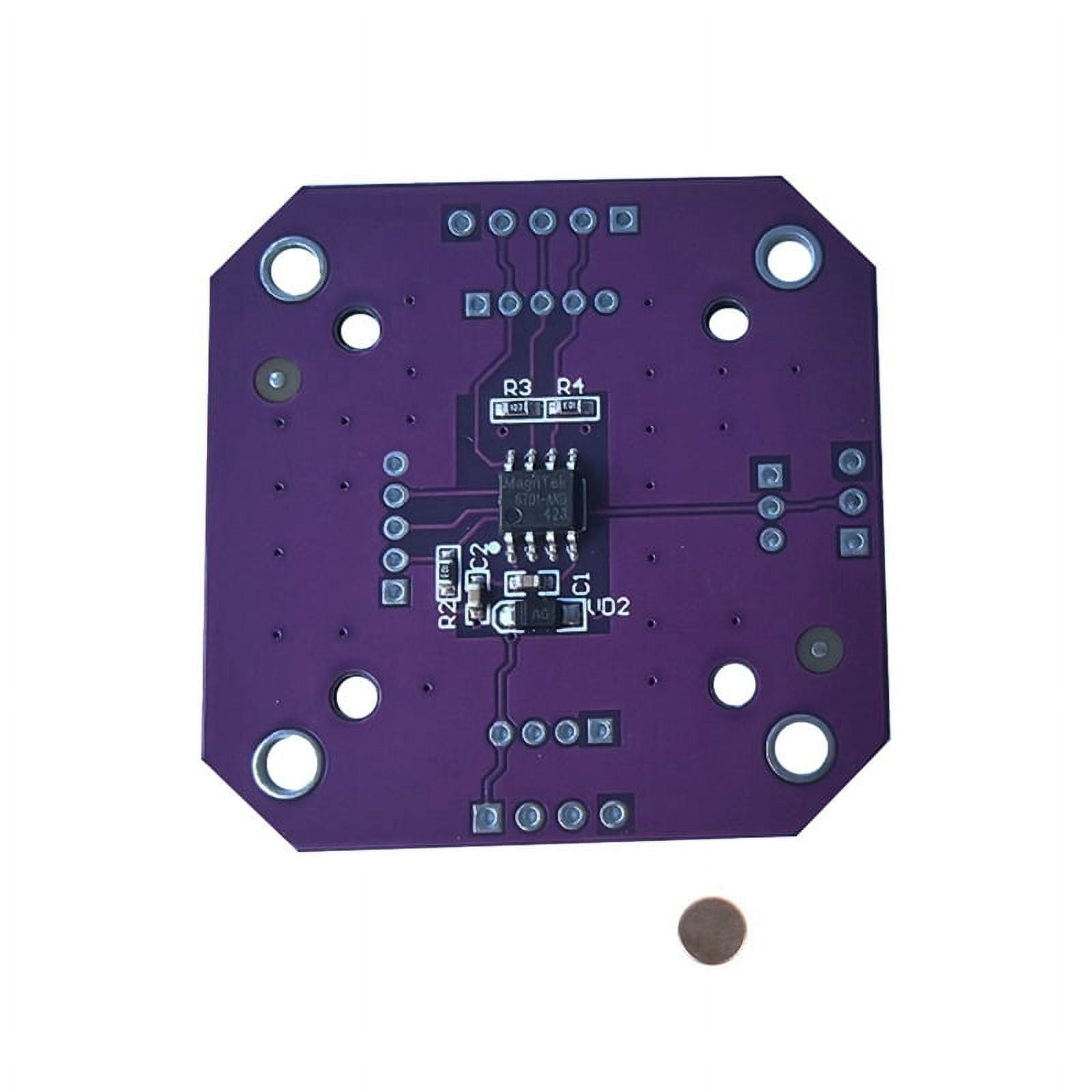 MT6701 -MT6701CT Magnetic Induction Angle Measurement Sensor Module 14bit High Precision Can ...