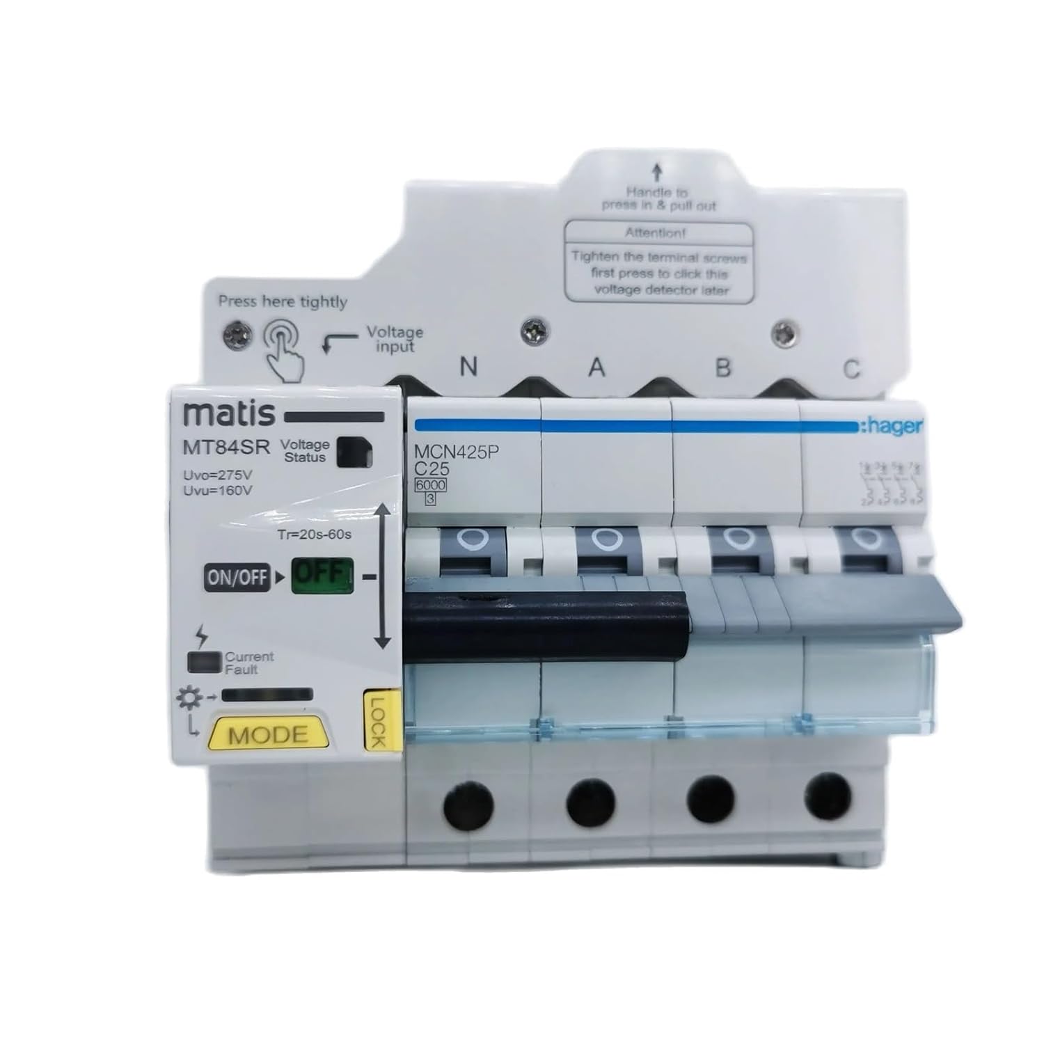 MT84SR Technology Over Under Voltage Protection Automatic recloser with ...