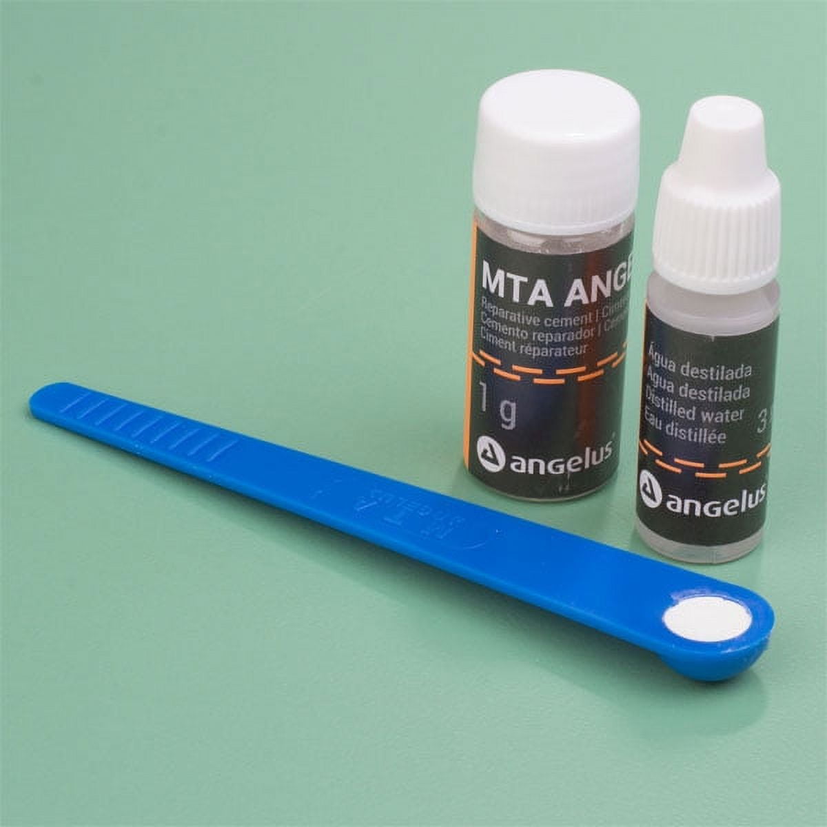 MTA Angelus GREY 1g Reparative Cement: 1g. Vial, 3ml Distilled Water ...