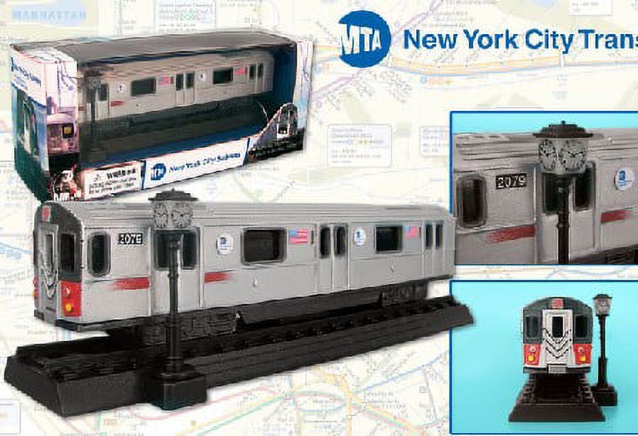 MTA New York City Subway Car (6") (Die Cast) - Walmart.com