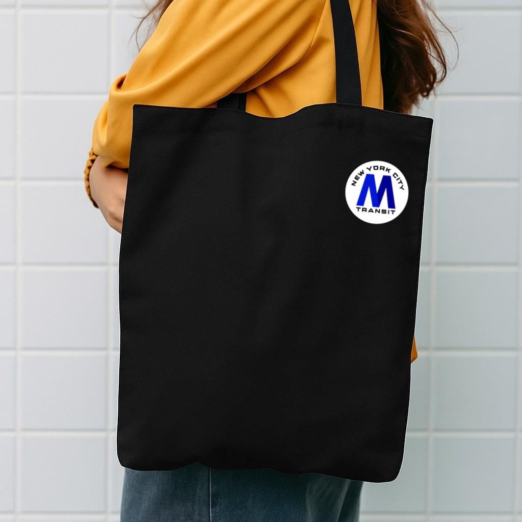 MTA New York City Transit Logo Tote Bag Made in USA S- Many Colors-TH17567 - Walmart.com
