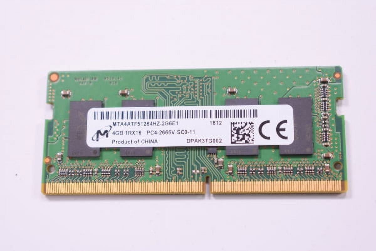 MTA4ATF51264HZ-2G6E1 Micron 4gb Pc4-2666v 2666mhz So-Dimm Memory ...