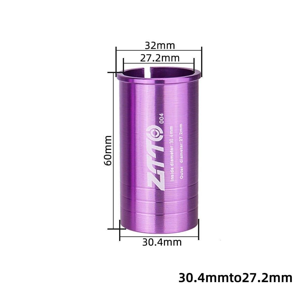 MTB Bicycle Bike Seat Post Shim Tube Sleeve Reducer Seatpost Convert ...