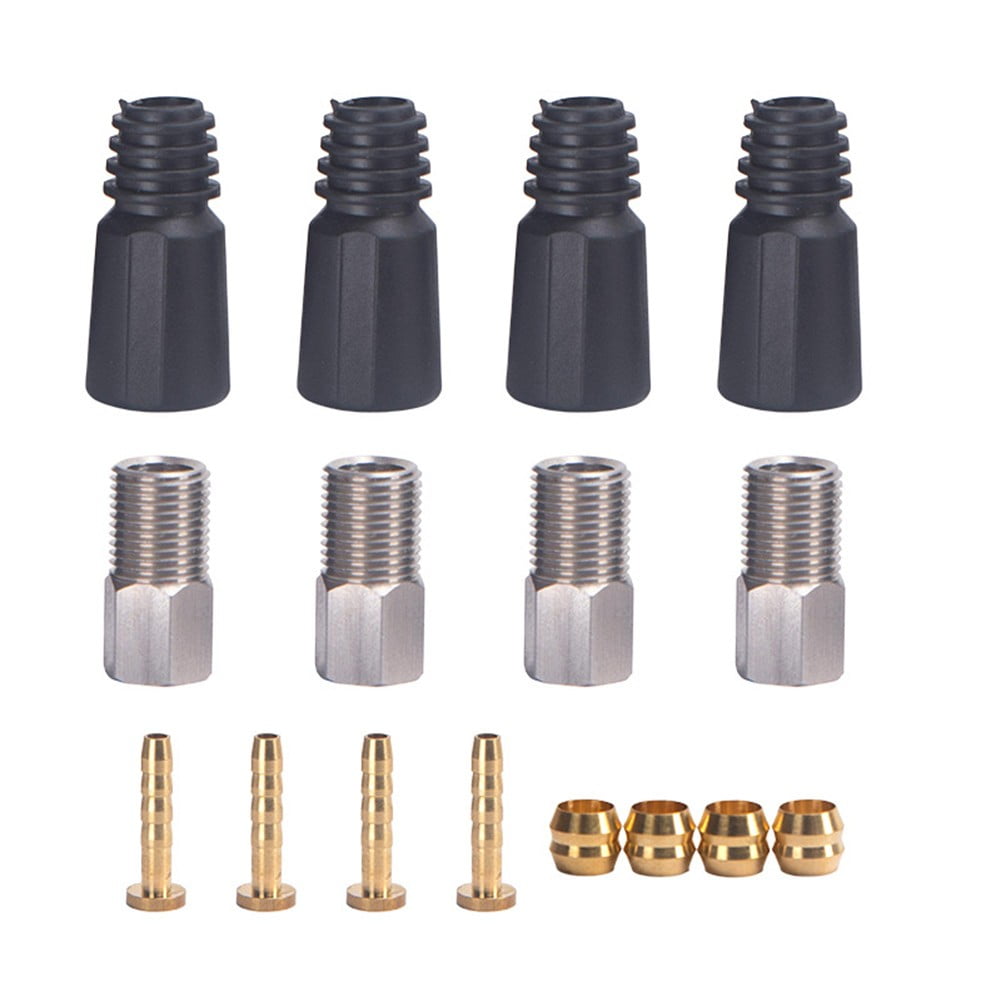 MTB Bicycle Disc Brake Cable Hose Set Olive Connector Insert Connecting ...