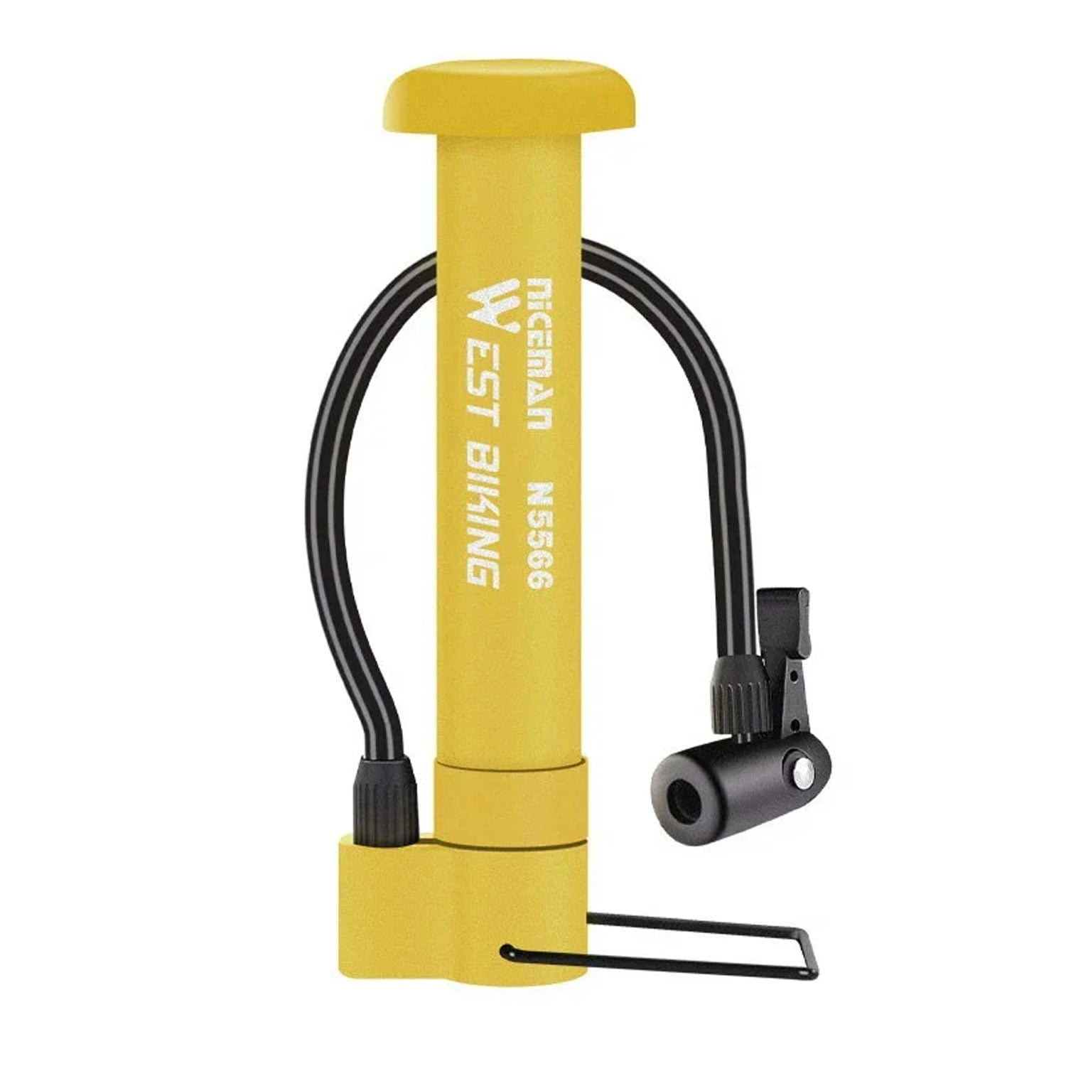 MTB Bicycle Pump 80 PSI Bike Manual Air Pump Balloon Tire Inflator ...