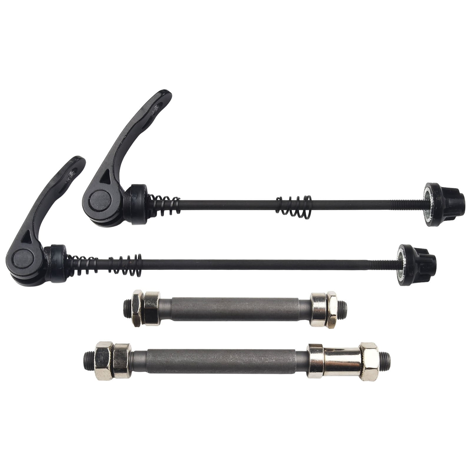 MTB Bike BICYCLE WHEEL HUB AXLE FRONT REAR HOLLOW with Quick Release ...