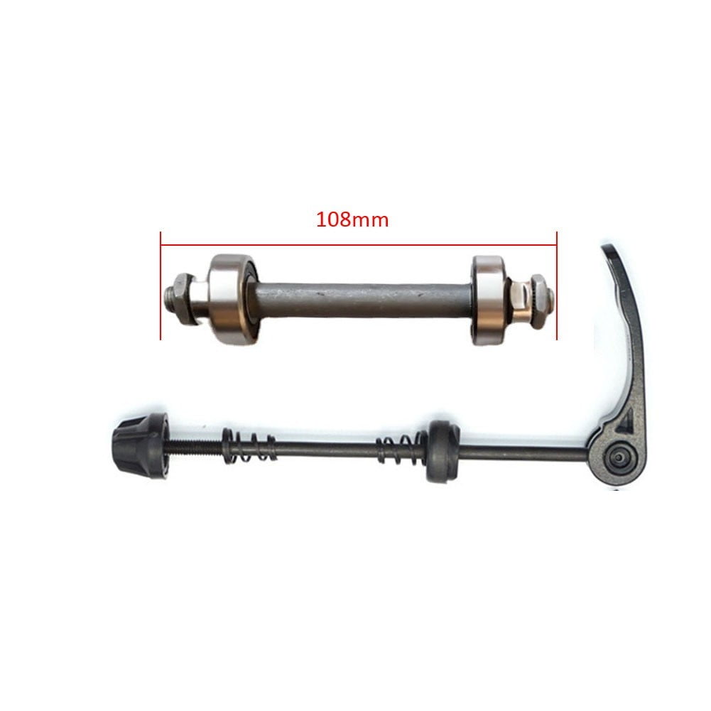 MTB Bike Bicycle Wheel Hub Front And Rear Quick release Axle With 2 ...