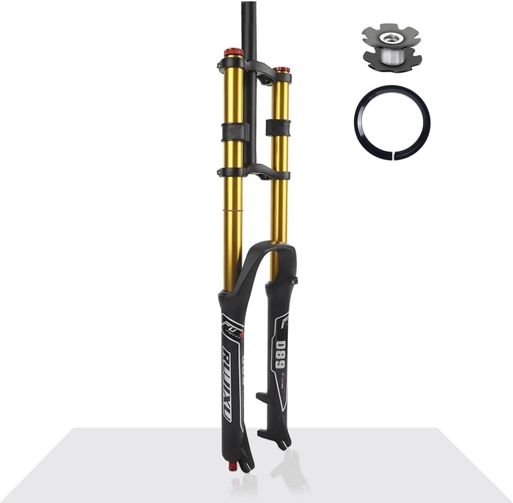 MTB Bike Suspension Fork, Travel 135mm Downhill Fork, Rebound Adjust ...