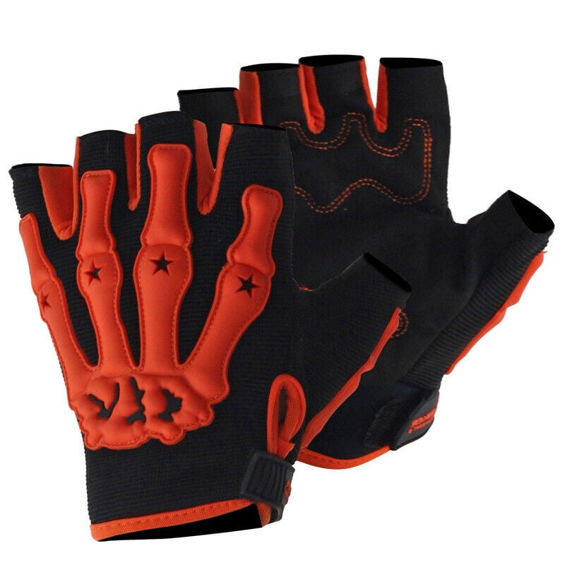 MTB Cycling Bike Gloves Half Finger Bicycle Motorcycle Fingerless ...