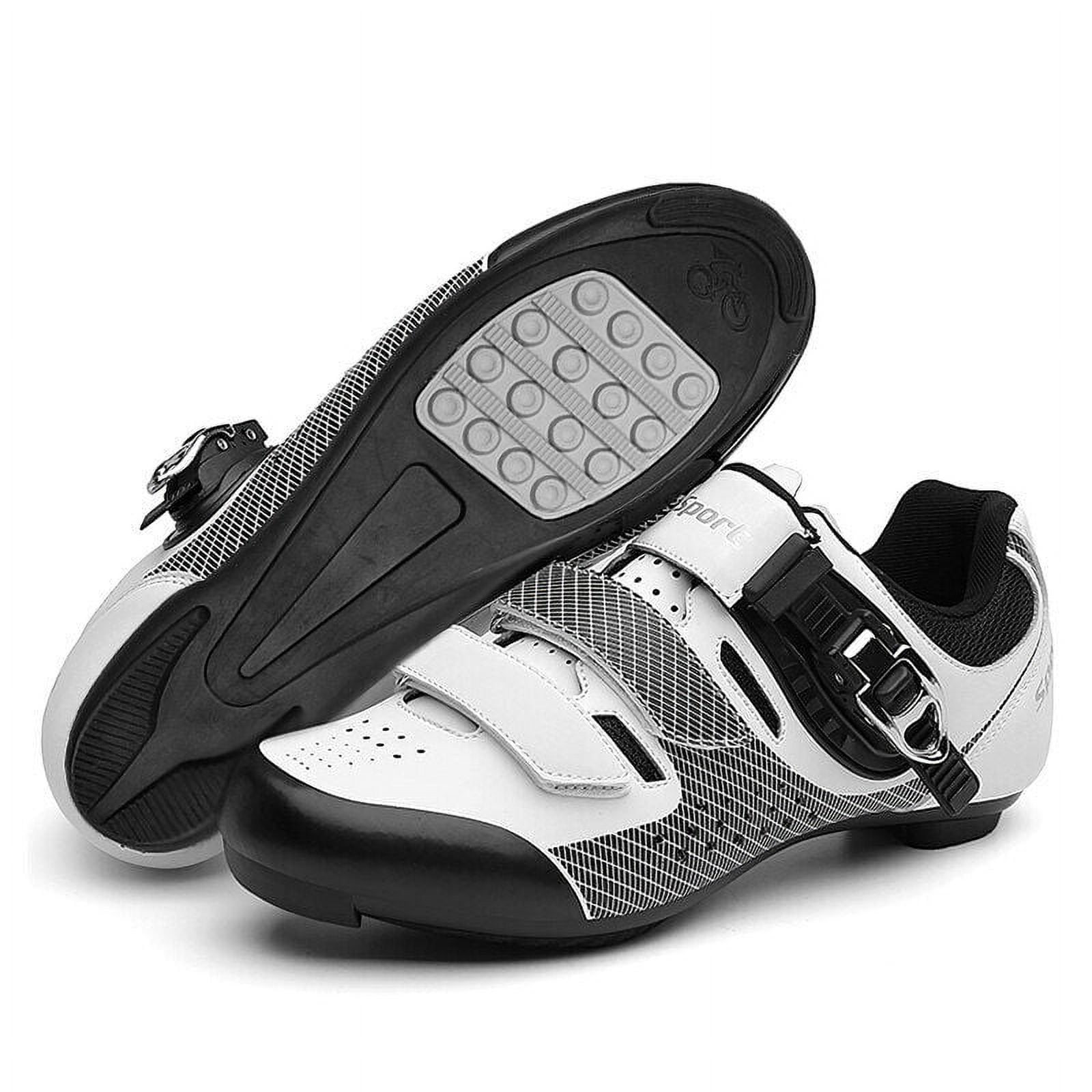 MTB Cycling Shoes with Men's Road Bike Shoes Racing Bicycle Sneakers ...
