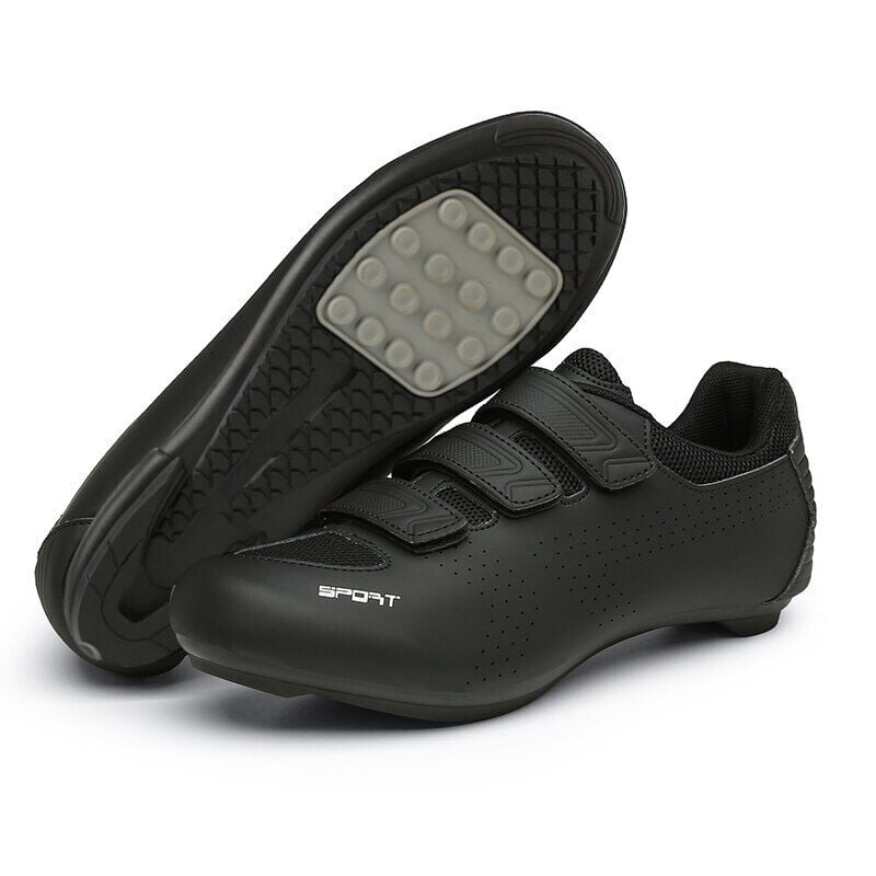 MTB Cycling Shoes with Men's Self-Locking Racing Road Bike Sneakers ...
