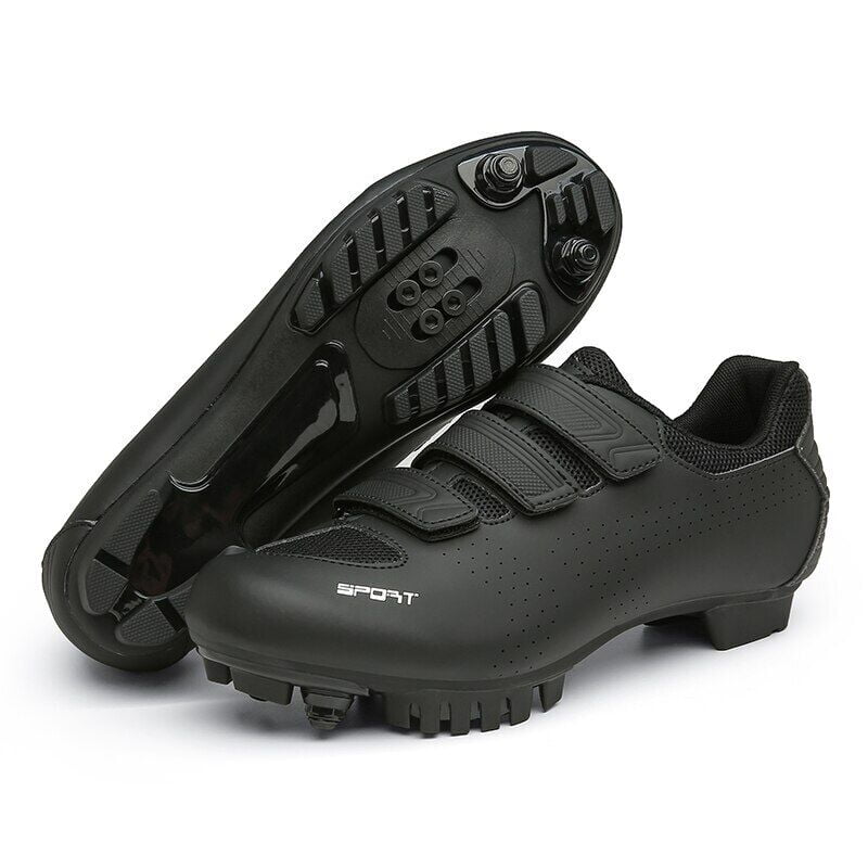 MTB Cycling Shoes with Men's Self-Locking Racing Road Bike Sneakers ...
