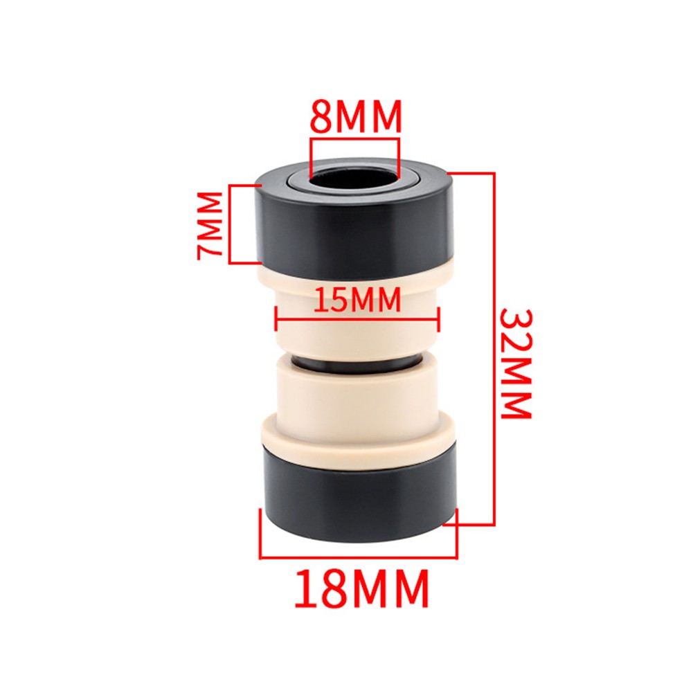 MTB DH Bike Bicycle Rear Shock DU Bushing Kit For Fox Rockshox 22-68mm ...