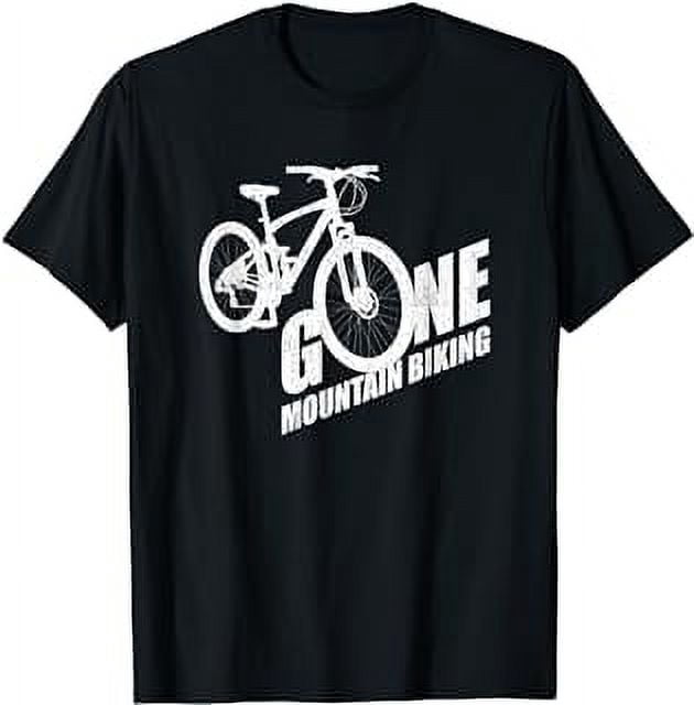MTB Downhill Biking Gift - Mountain Bike T-Shirt - Walmart.com