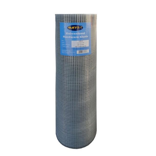 MTB Galvanized Hardware Cloth 48 in x 100 ft - 1/4 x1/4 inch Mesh 23GA ...