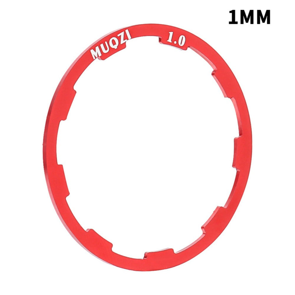 MTB Grooved Hub Washer 1.0MM Bottom Bracket Spacers - Walmart.com