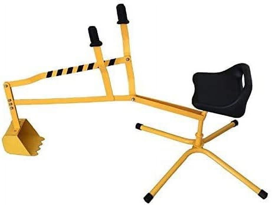 MTB Kid Ride-on Dig Working Crane Sand Play Digger Yellow Scooper ...