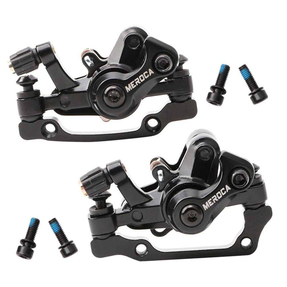 MTB Mechanical Disc Brake Caliper Rotor 160MM Alloy Clip Front and Rear ...