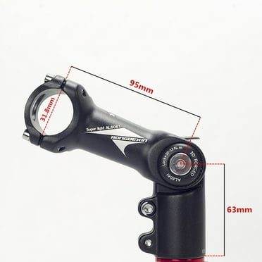 GEWAGE Bike Stem - 130 Degree Adjustable Bicycle Stem- 75mm 90mm 130mm ...