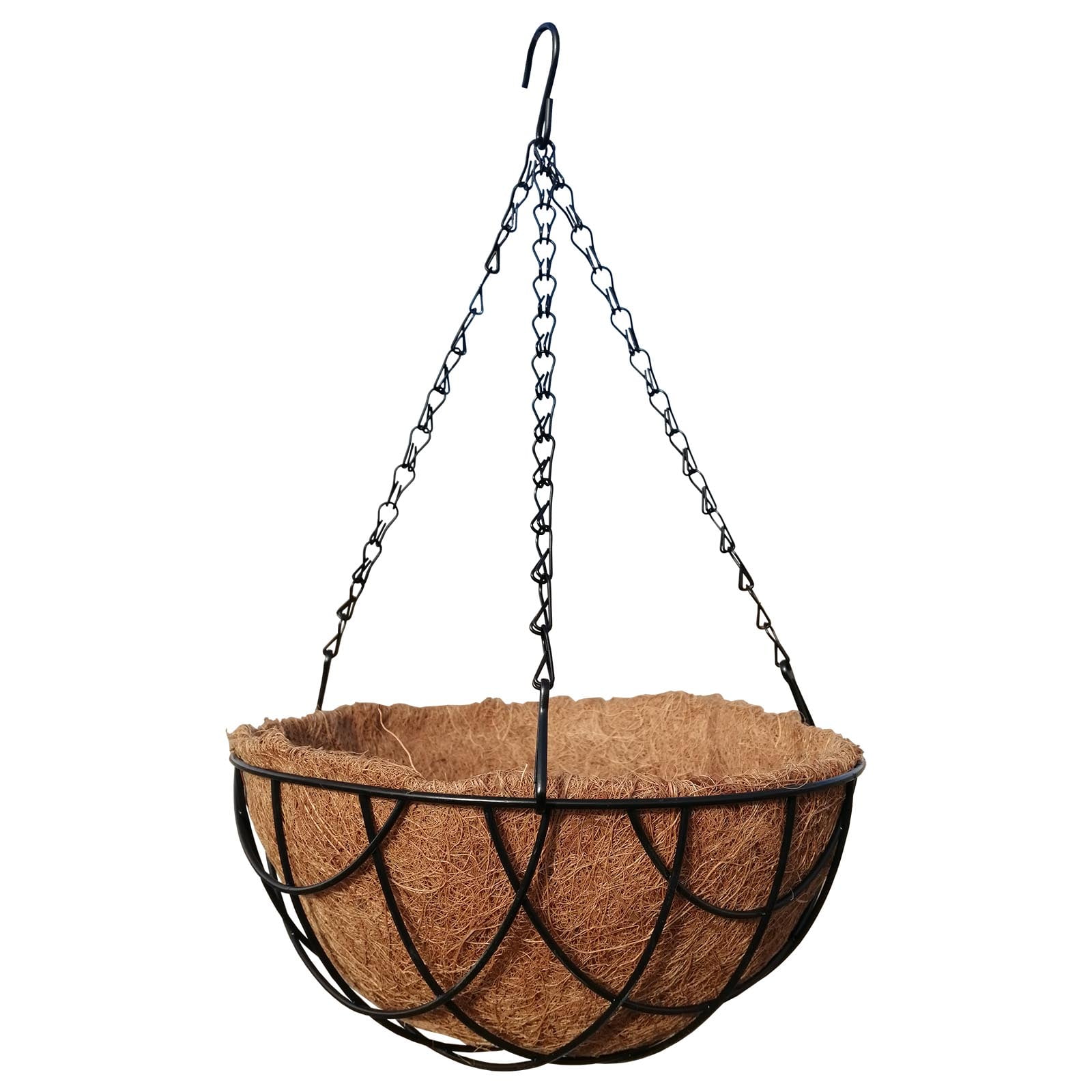 MTB SUPPLY Garden Hanging Baskets 10 Inches - Vintage Geo with Coco ...