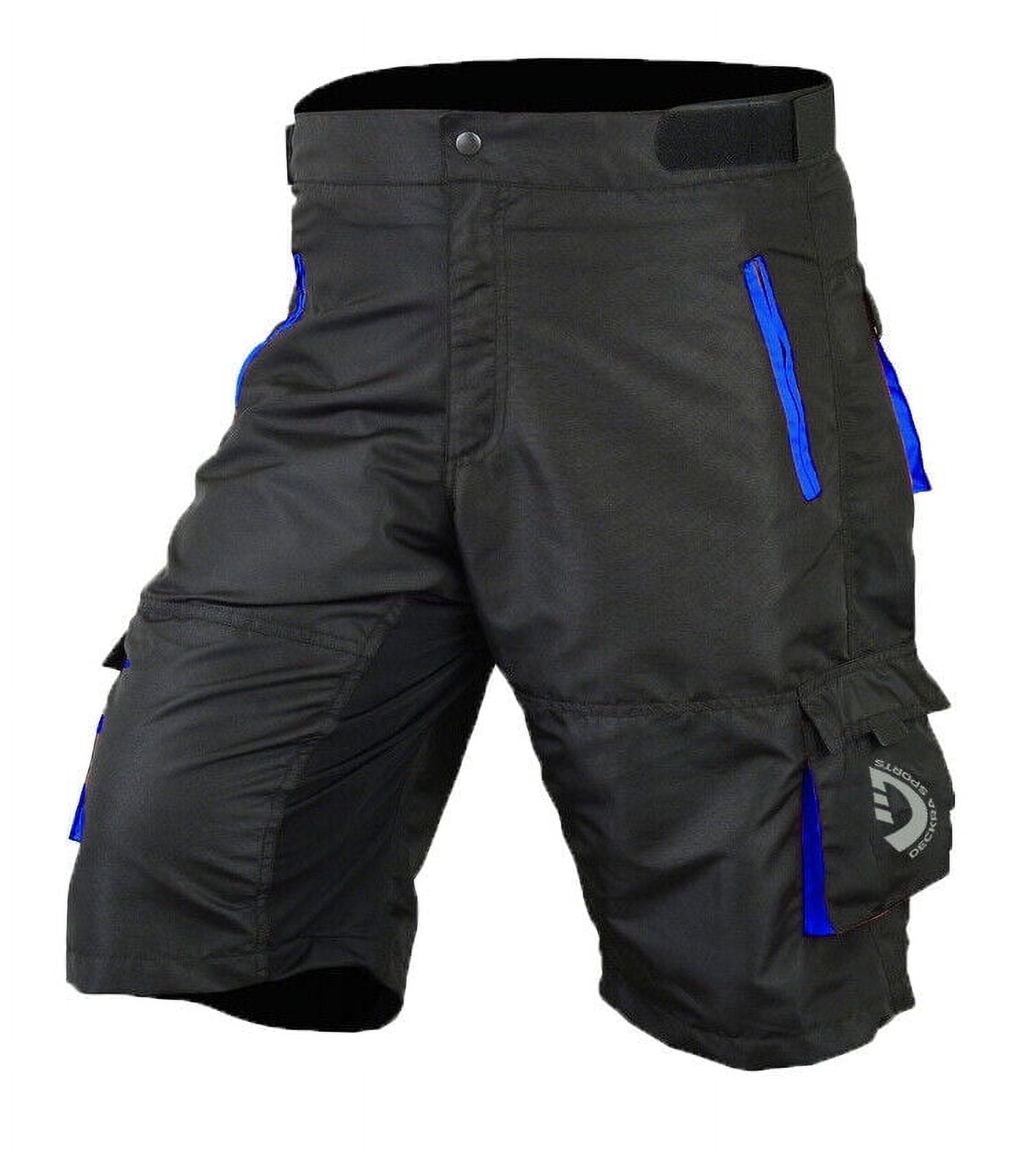 MTB Shorts Men's Cycling Baggy Style Off Road Team Racing Free Padded ...