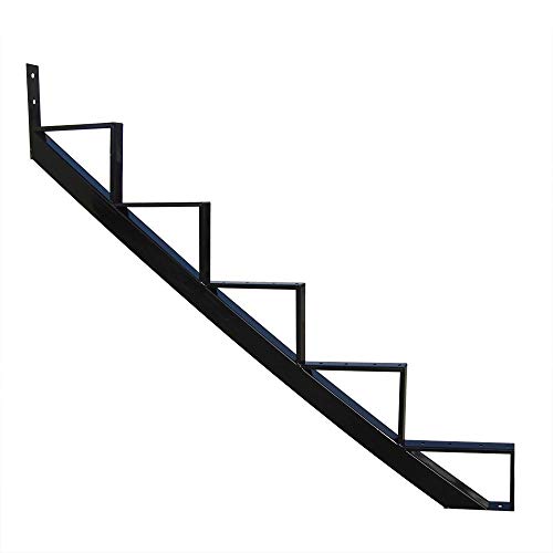 MTB Steel Stair Step Riser - 5 Step for Deck Height 42 inches (2 Pack ...