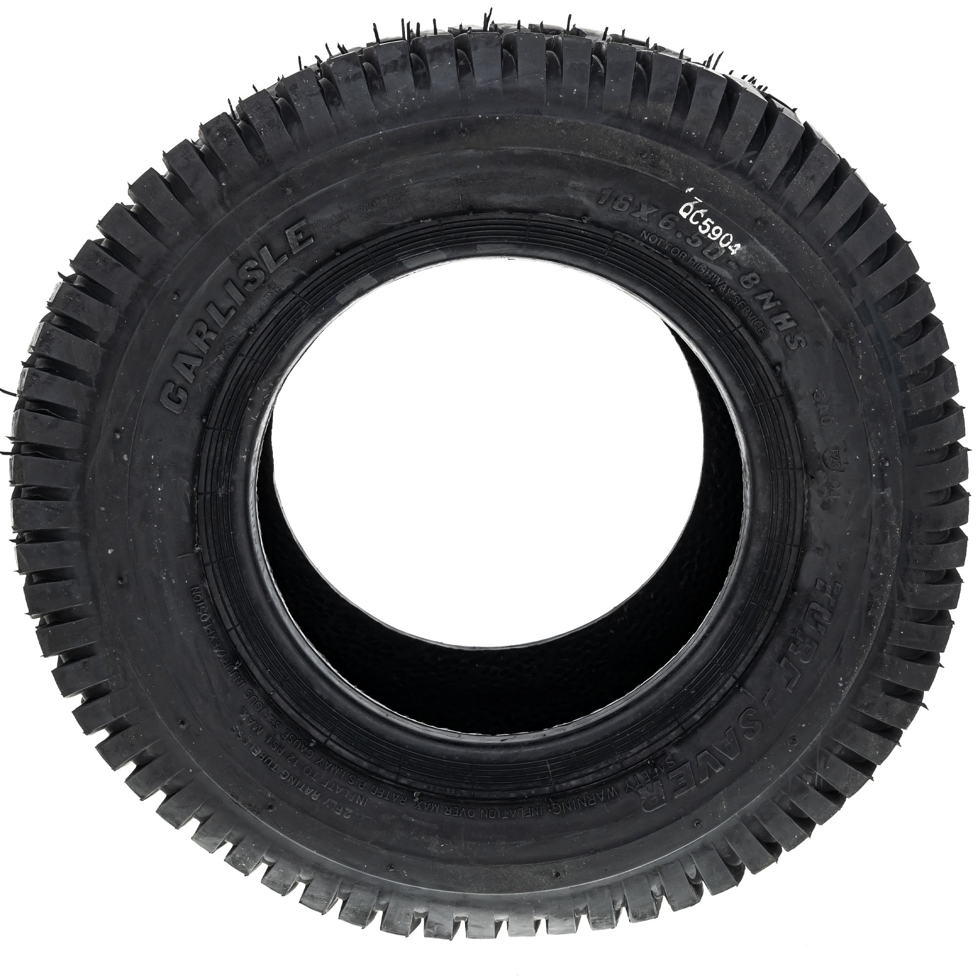 MTD 734-1727 Tire 16x6.5 Square Tread Murray Troy-Bilt XP Horse Bronco ...