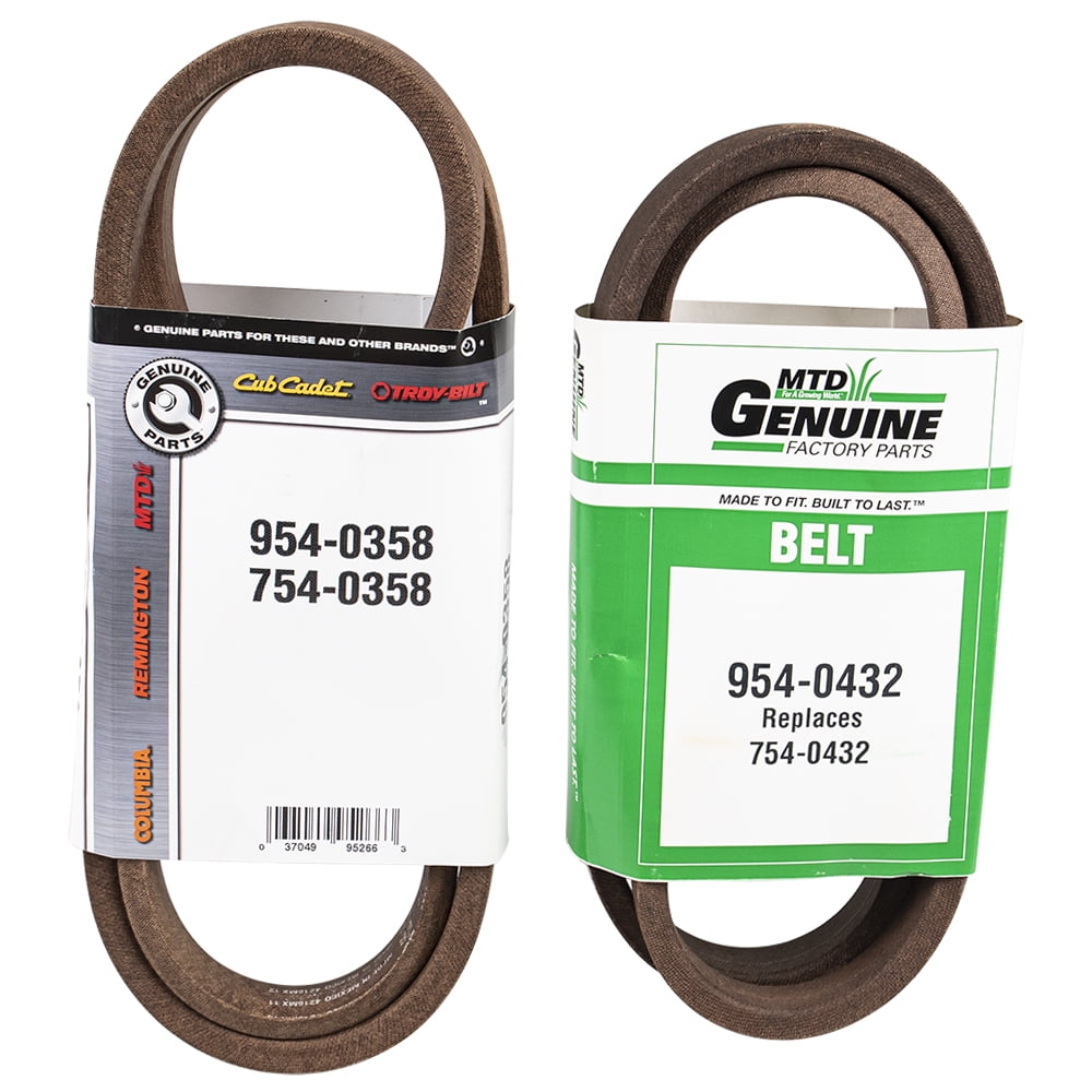 MTD 753-0528 Drive Mount V-Belt Kit GT180 Lawn Mower - Walmart.com