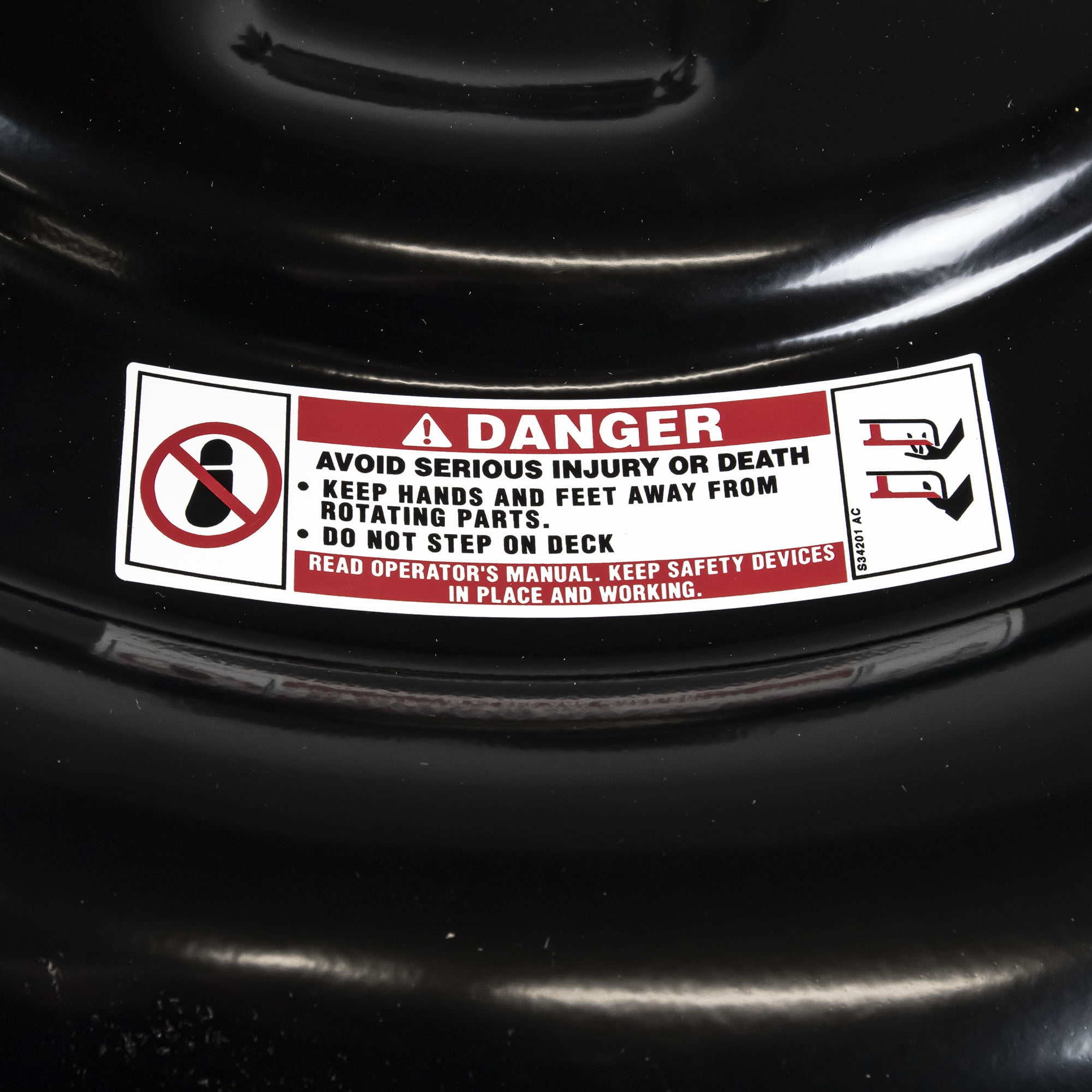 MTD 777S34201 Label Decal Mini Rider Dk Do Not Step Troy-Bilt - Walmart.com