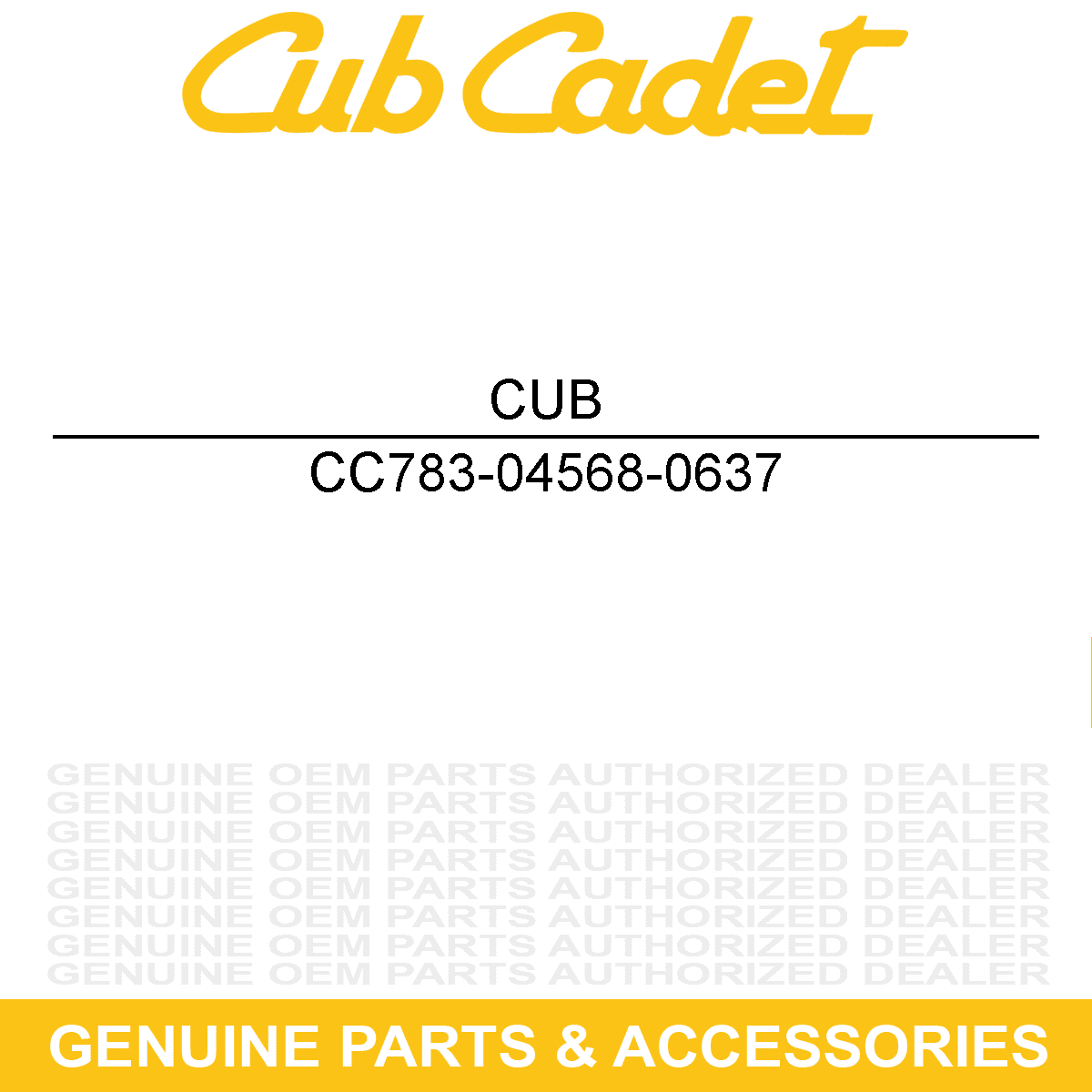 MTD 783-04568-0637 Front Deck Hanger Bracket Murray Troy-Bilt Bronco ...