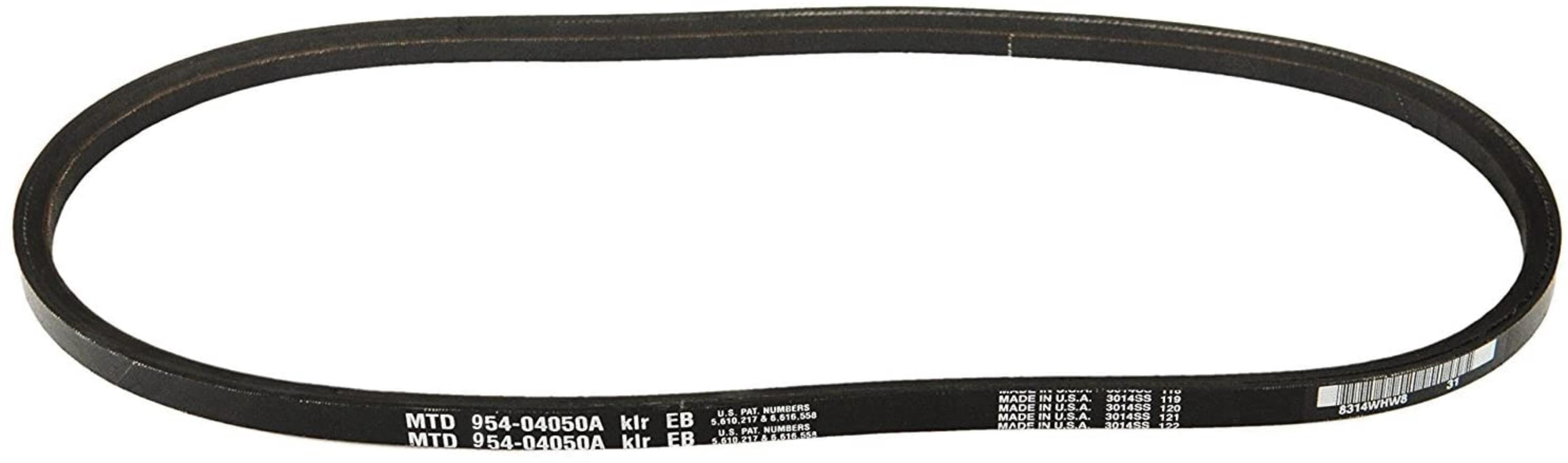 MTD 954-04050A Snow Thrower Auger Belt,Genuine OEM MTD part; .5 top ...