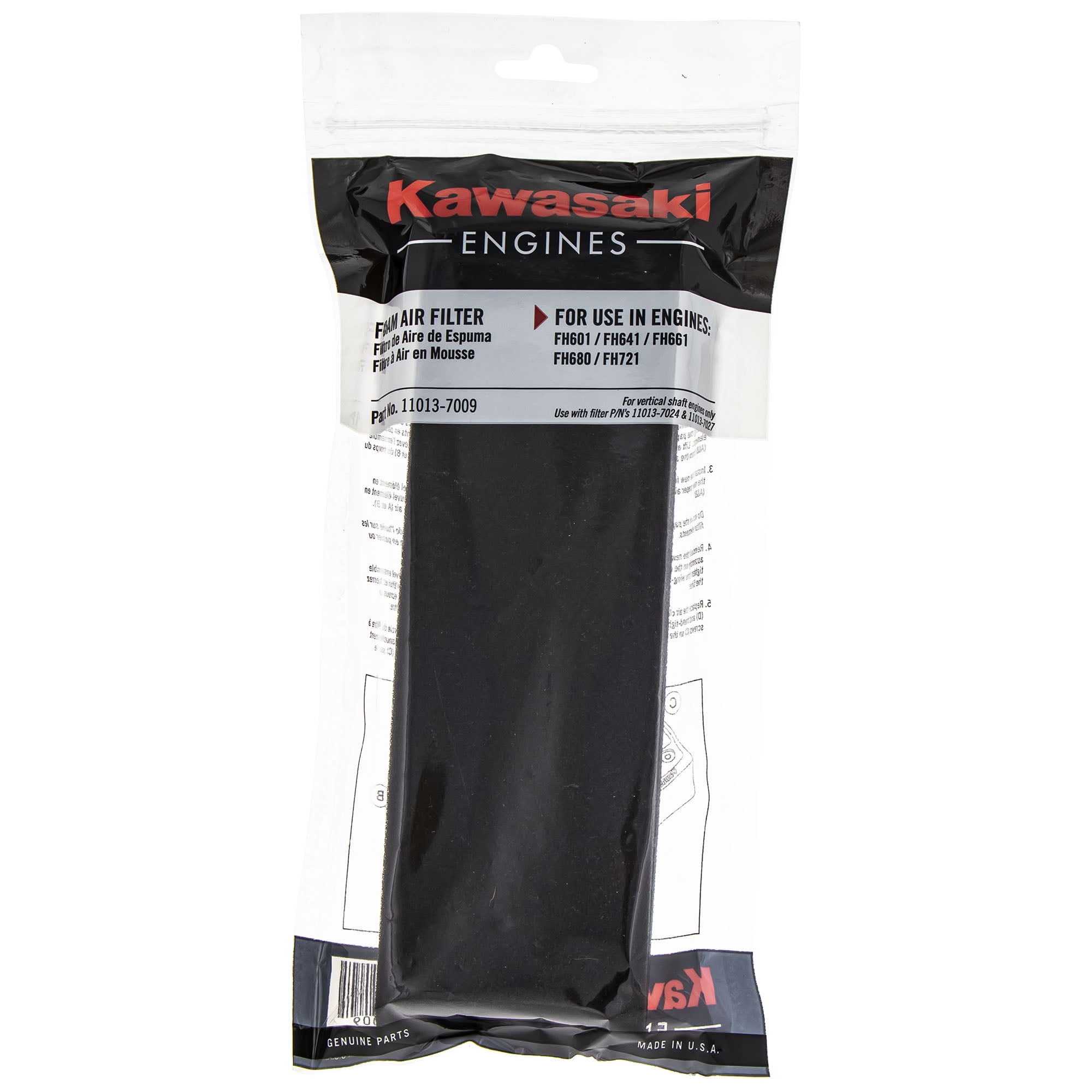 MTD KM-11013-7009 Air Filter Foam Pre-Cleaner Z Wide Tank RZT Force ...