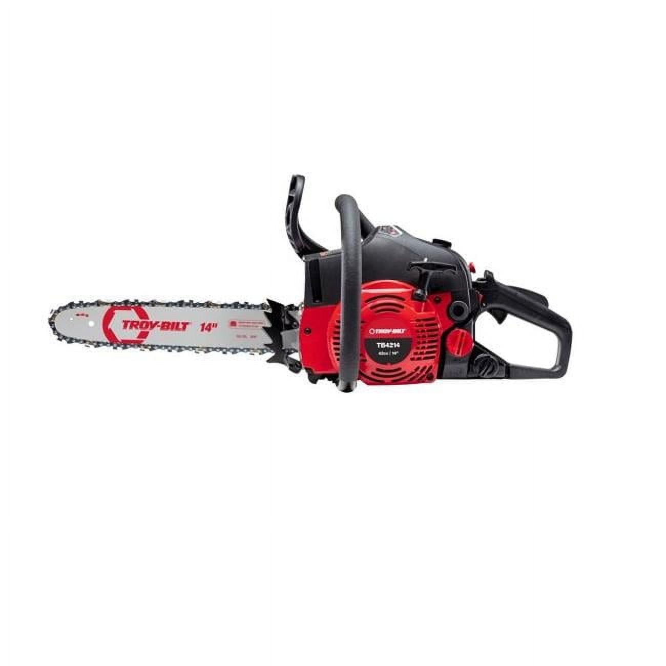 MTD Southwest 14 in. 42 cc 2-Cycle Lightweight Gas Chainsaw with ...