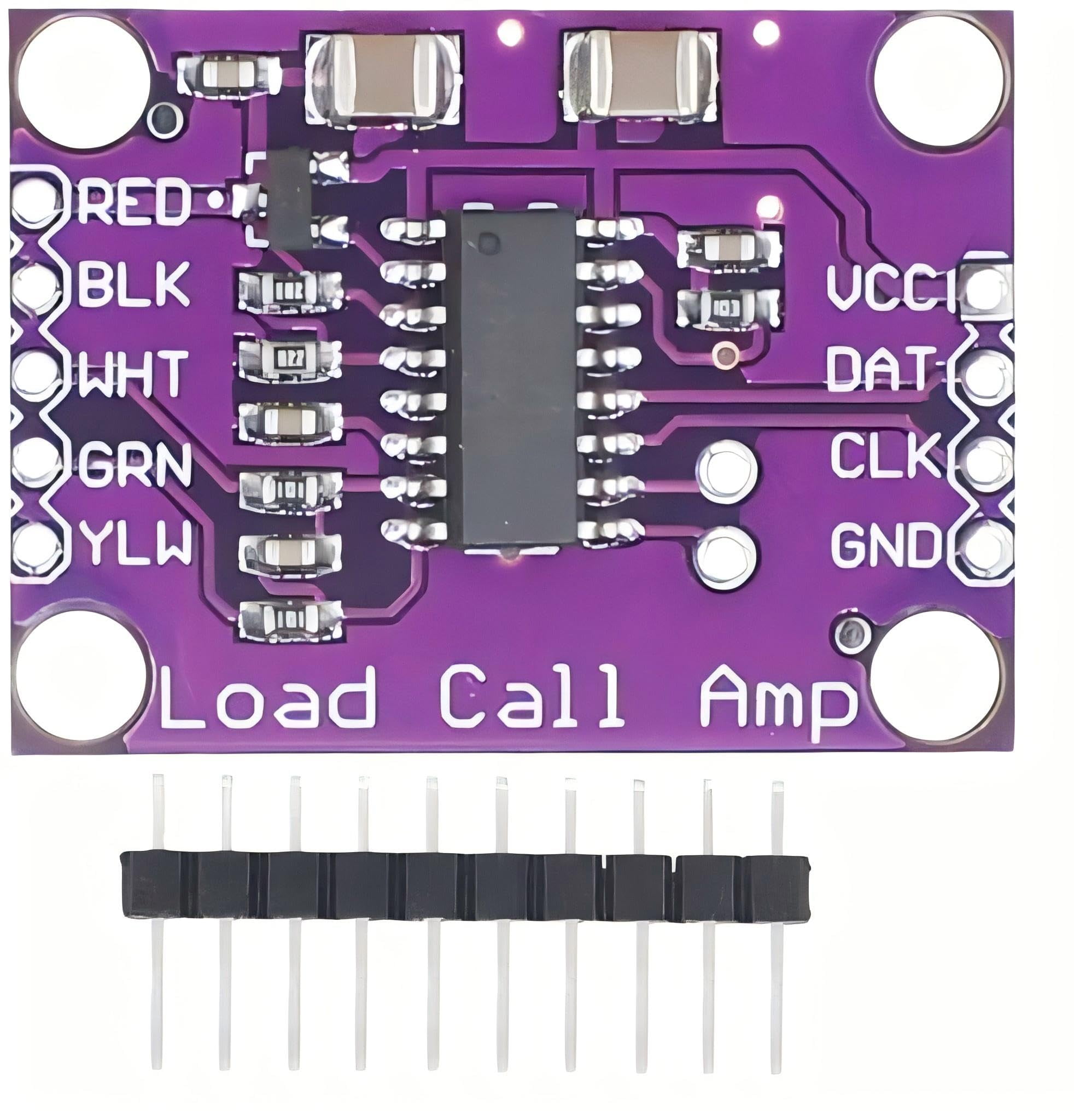 MTDELE 1Pcs HX711 Load RRF12 Cell Amplifier Module 24-bit Precision ADC ...