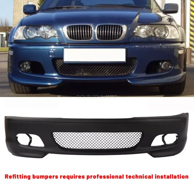 MTECH M Tech STYLE Front Bumper For BMW E46 330ci 325ci 2Door 2000-06 ...