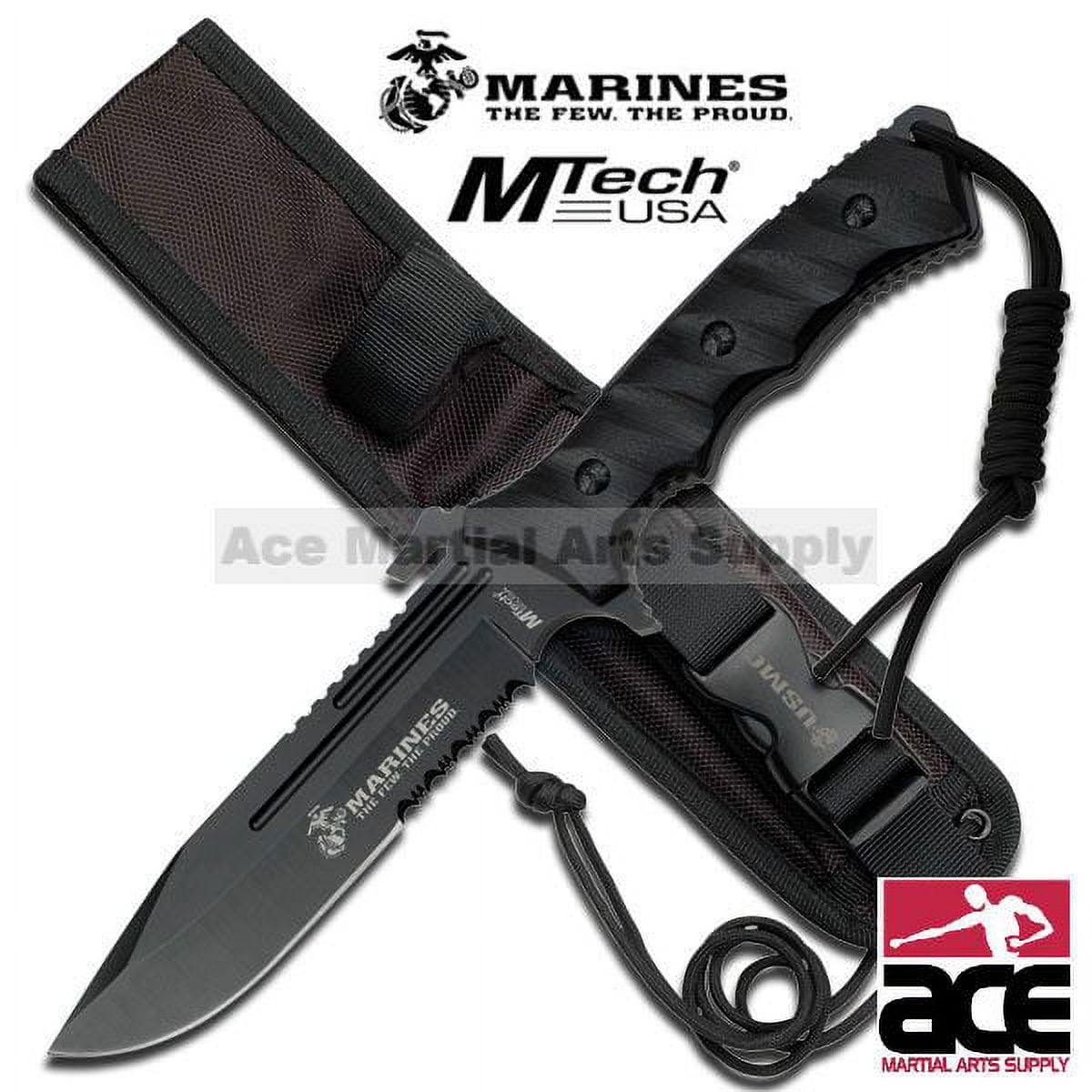 MTECH USMC MARINE CORPS "THE MAJOR" LICENSED TACTICAL KNIFE - Walmart.com