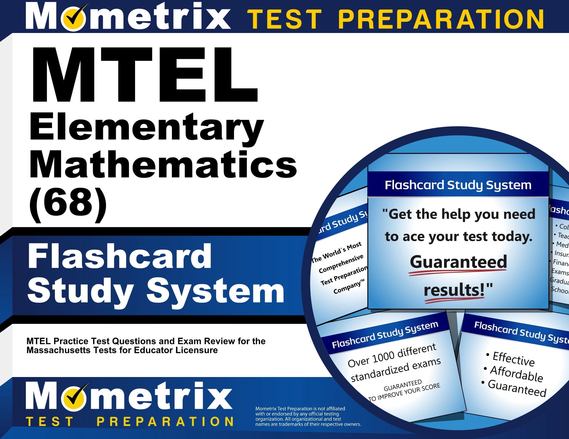 MTEL Elementary Mathematics (68) Flashcard Study System : MTEL Practice ...