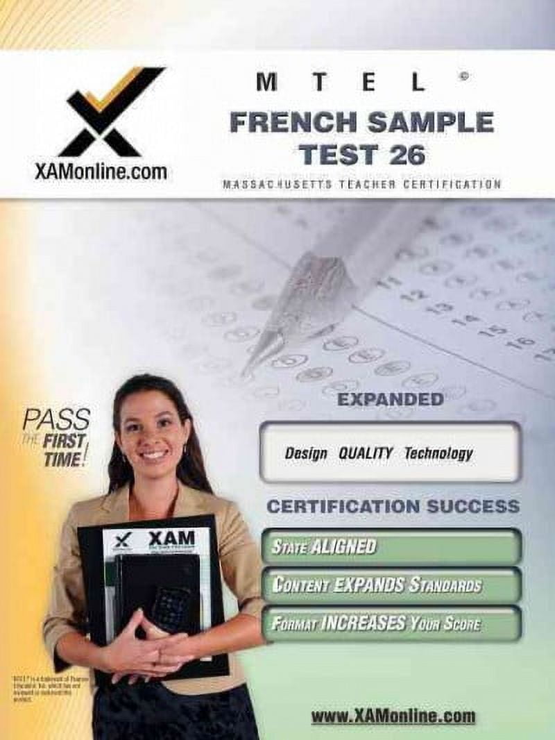 MTEL French Sample Test 26 - Walmart.com