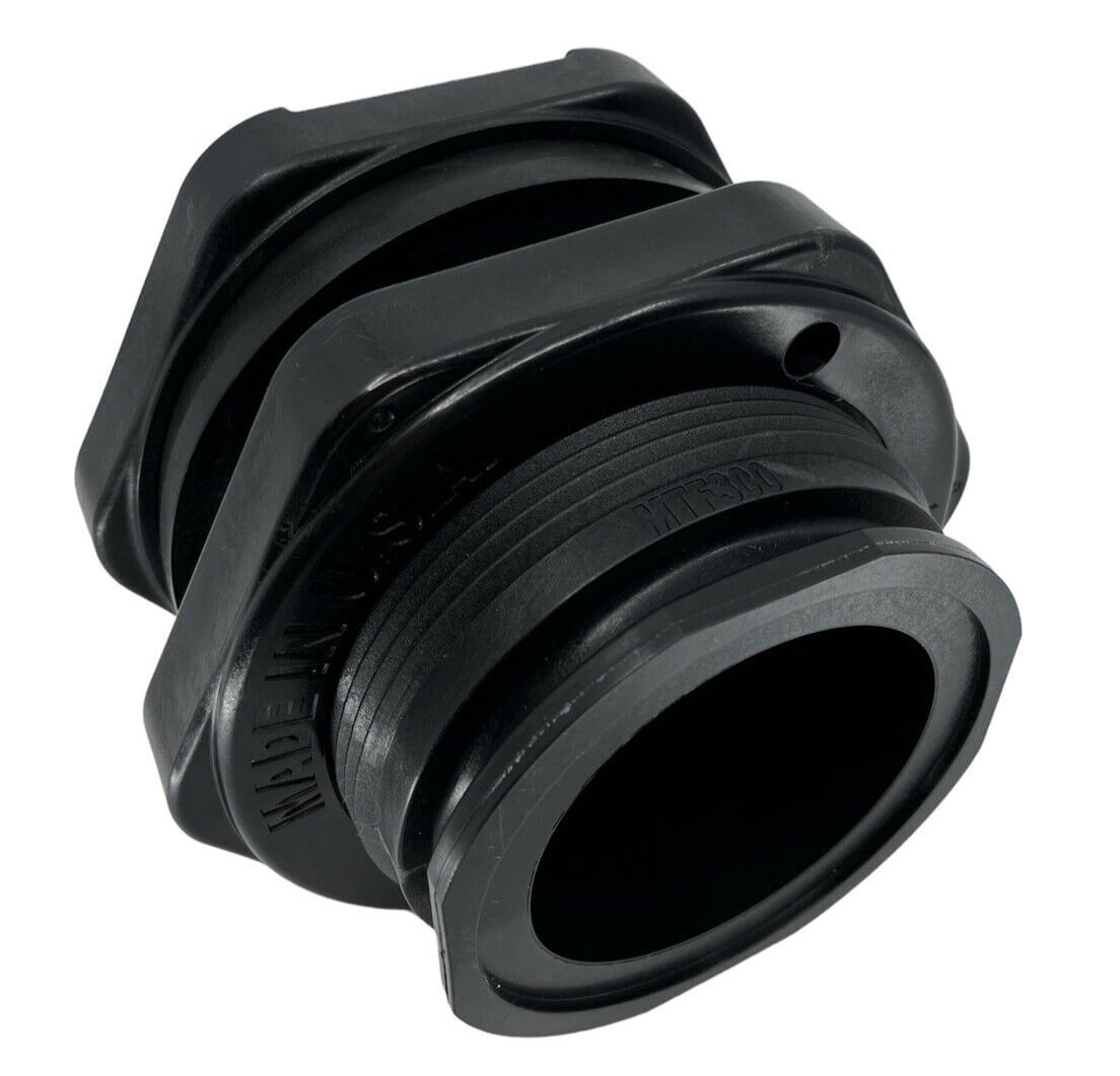 MTF300 TerreMax 3" FP Flange X 3" Female NPT Manifold Bulkhead Poly ...