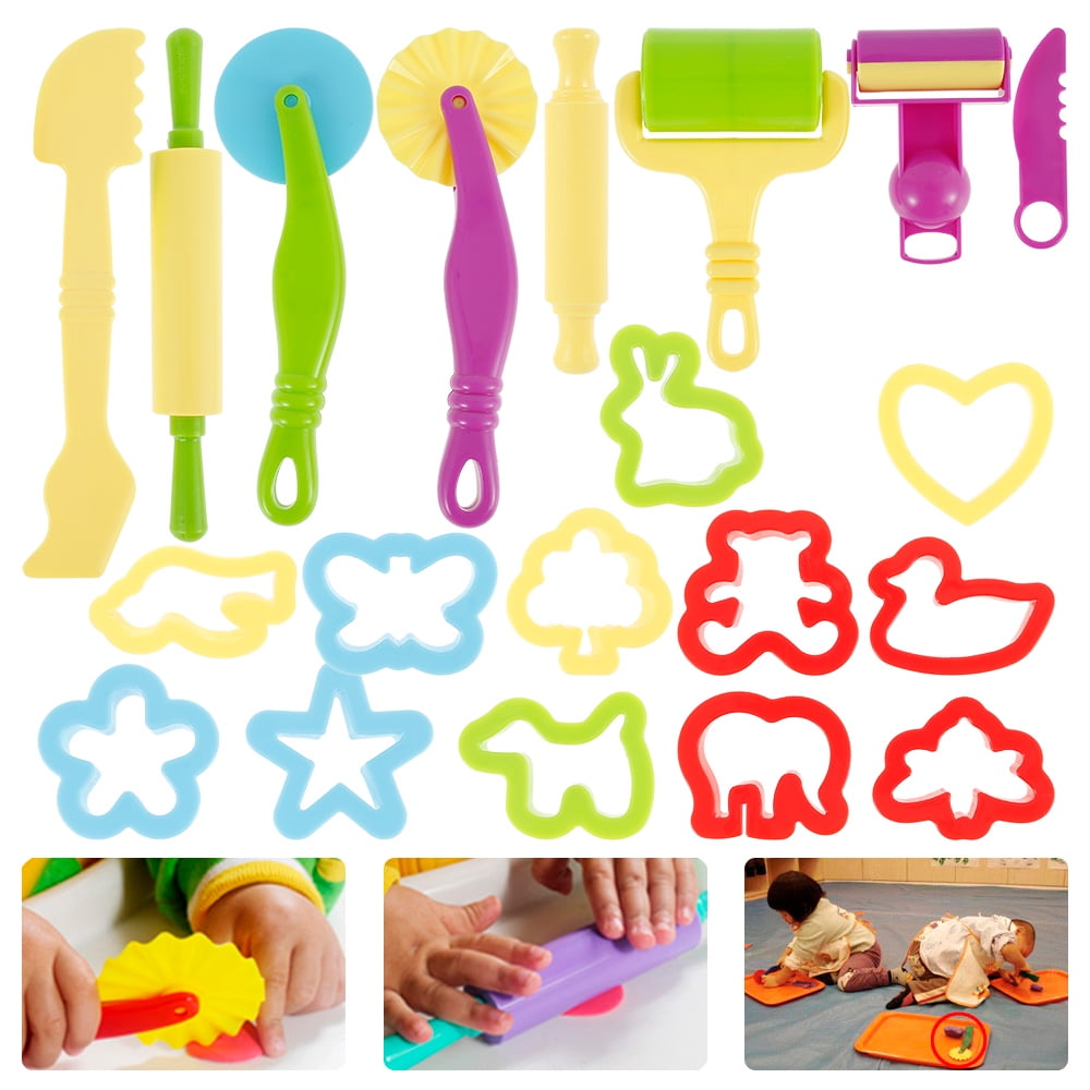 MTFun Color Clay Dough Making Tools Easy Clean Portable Compact Easy ...