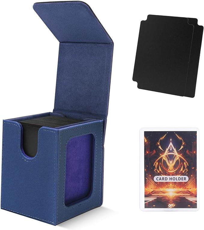 MTG Deck Box for Commander Display,Card Deck Box Fits 100 Double ...