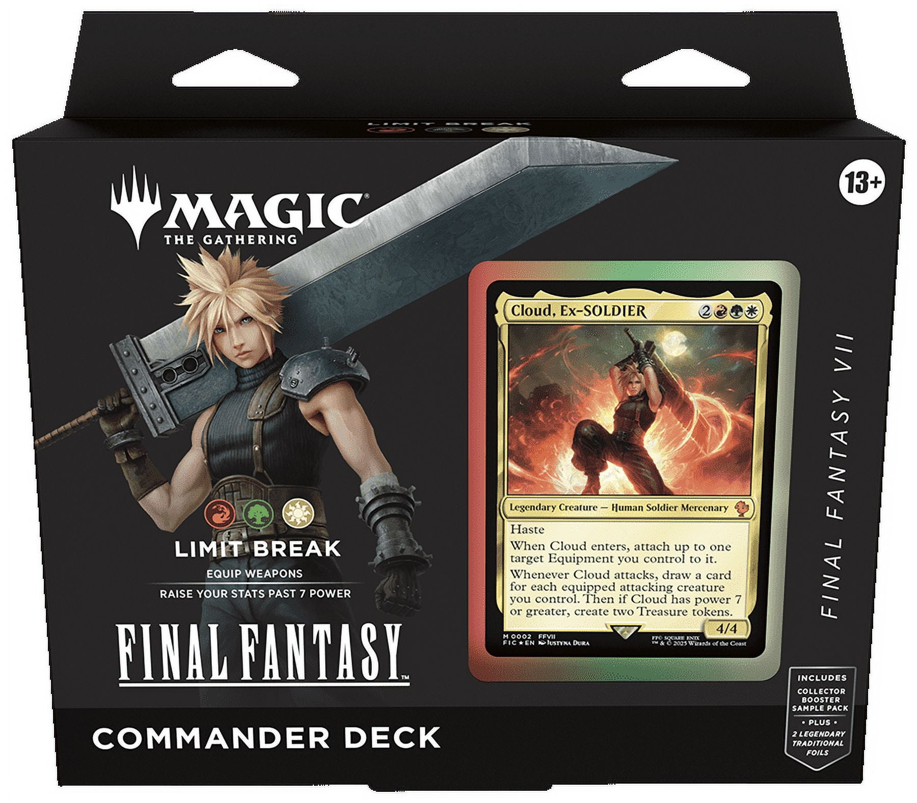 Magic: The Gathering Final Fantasy Commander Deck Limit Break - Walmart.com