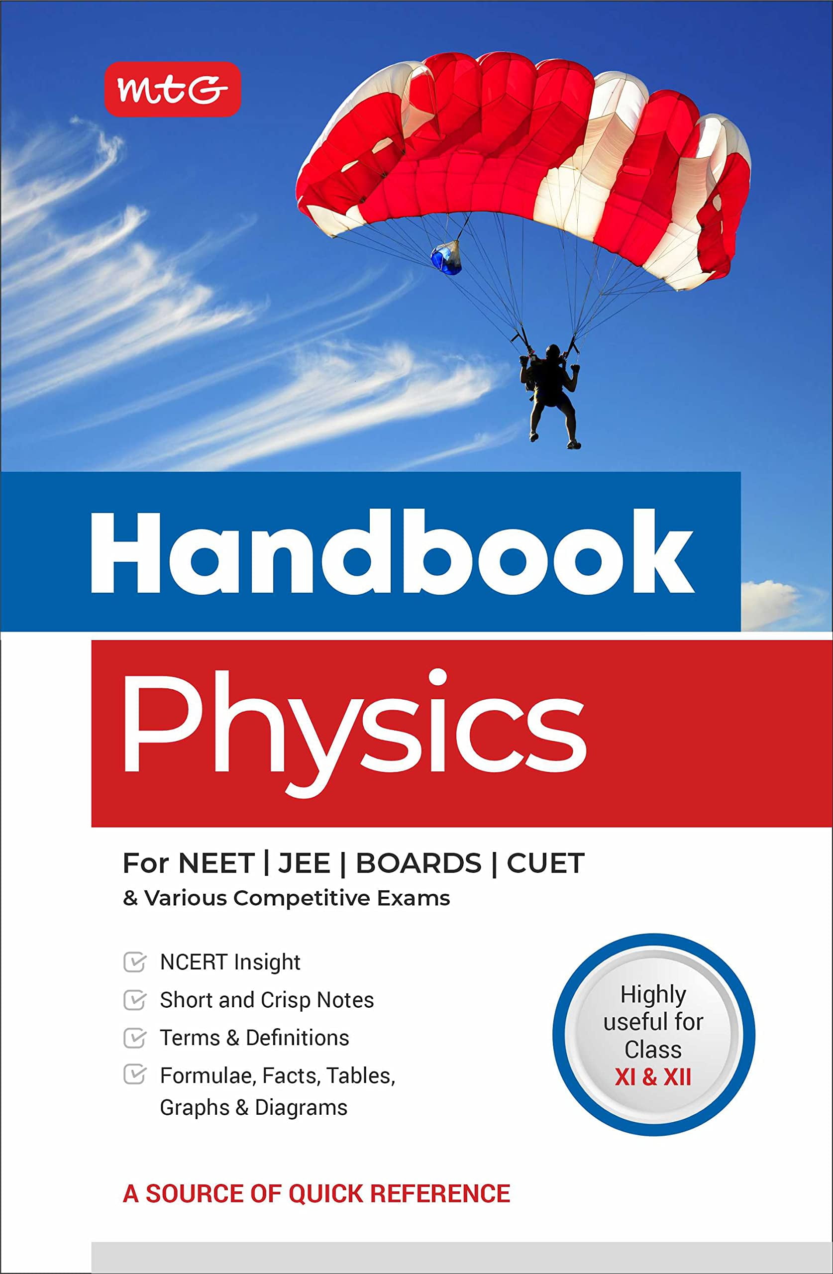 MTG Handbook of Physics For NEET, JEE, CUET, Boards & Various ... MTG Handbook of Physics For NEET, JEE, CUET, Boards & Various ...